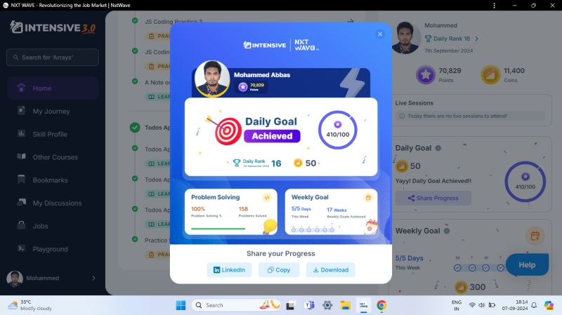 Mohammed Abbas on LinkedIn: #day62 #100daysofcode #ccbp #nxtwave # ... Mohammed Abbas on LinkedIn: #day62 #100daysofcode #ccbp #nxtwave # ...