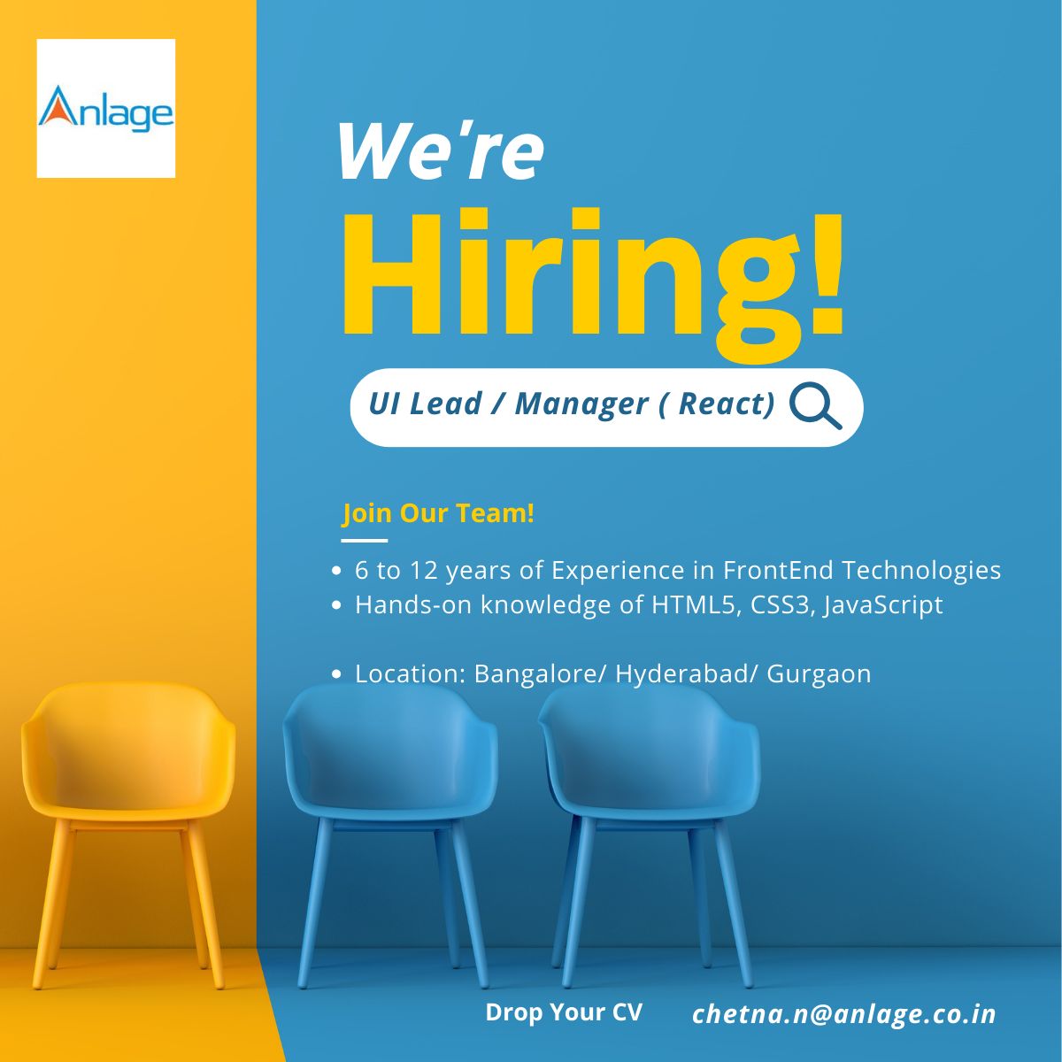 Chetna Naik on LinkedIn: #hiring #reactjs #reactjsdeveloper # ... Chetna Naik on LinkedIn: #hiring #reactjs #reactjsdeveloper # ...