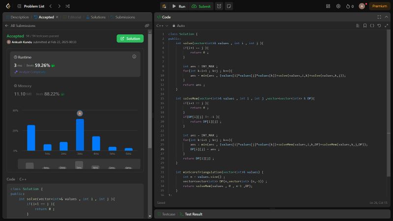 #dsa #day50 #dsa #dynamicprogramming #problemsolving #coding | Ankush Kundu #dsa #day50 #dsa #dynamicprogramming #problemsolving #coding | Ankush Kundu