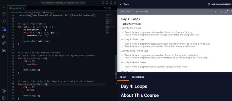 Day 4 of #30DaysOfJavaScript Challenge inspired by Hitesh Choudhary ... Day 4 of #30DaysOfJavaScript Challenge inspired by Hitesh Choudhary ...