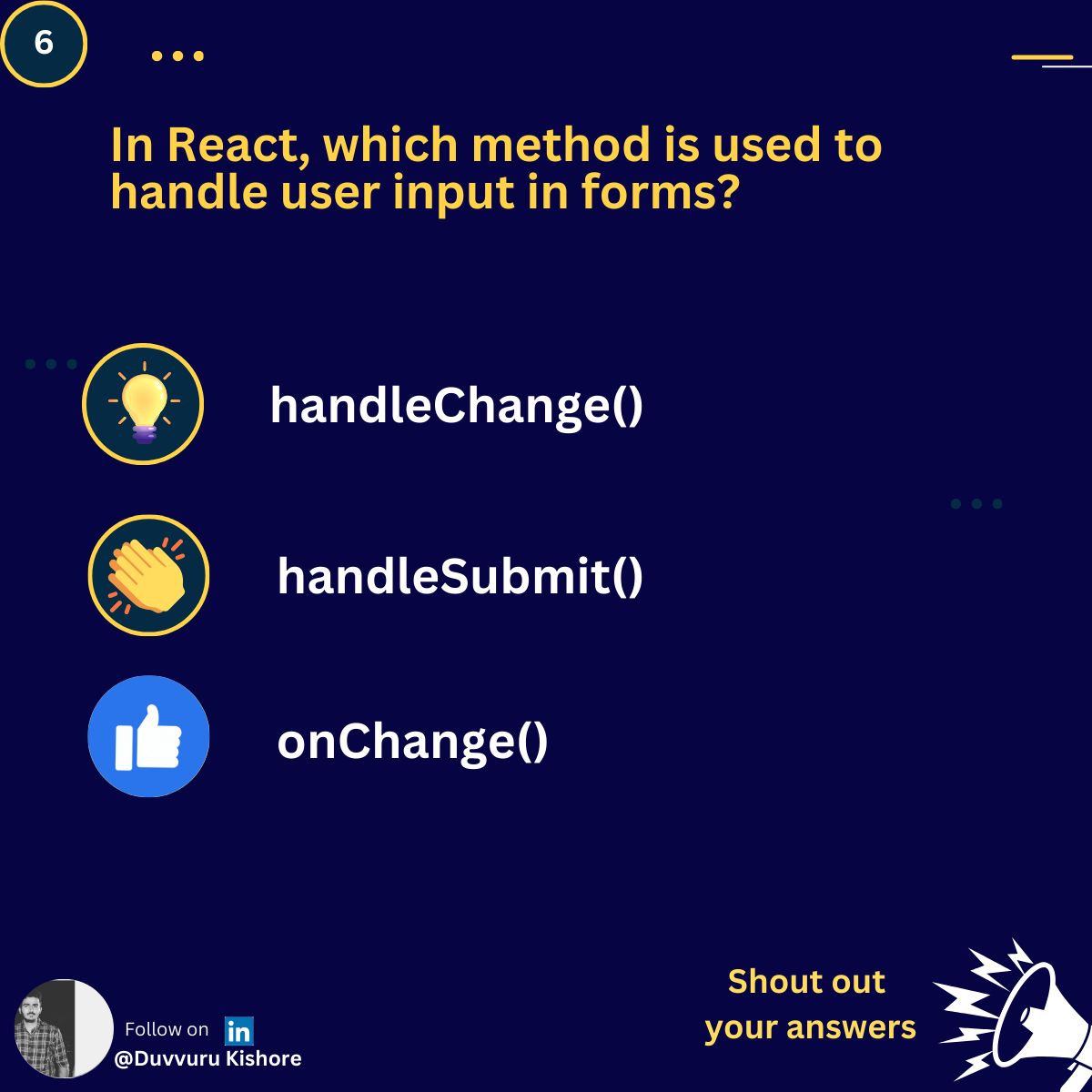 Duvvuru Kishore on LinkedIn: #interviewpreparation #javascript #mcqs # ... Duvvuru Kishore on LinkedIn: #interviewpreparation #javascript #mcqs # ...