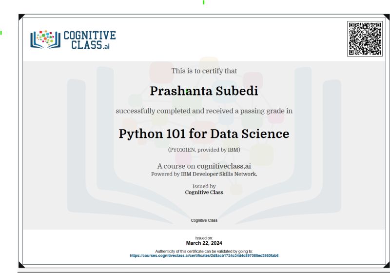Prashanta Subedi on LinkedIn: #python #datascience #pandas #numpy # ... Prashanta Subedi on LinkedIn: #python #datascience #pandas #numpy # ...
