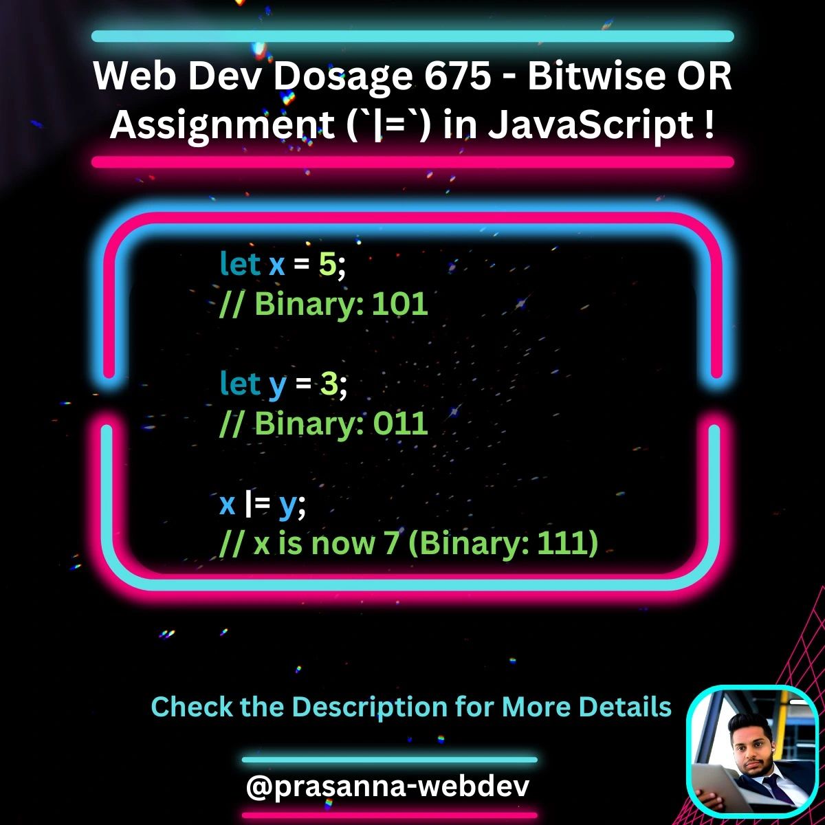 Prasanna D on LinkedIn: #webdevelopment #javascript #coding101 Prasanna D on LinkedIn: #webdevelopment #javascript #coding101