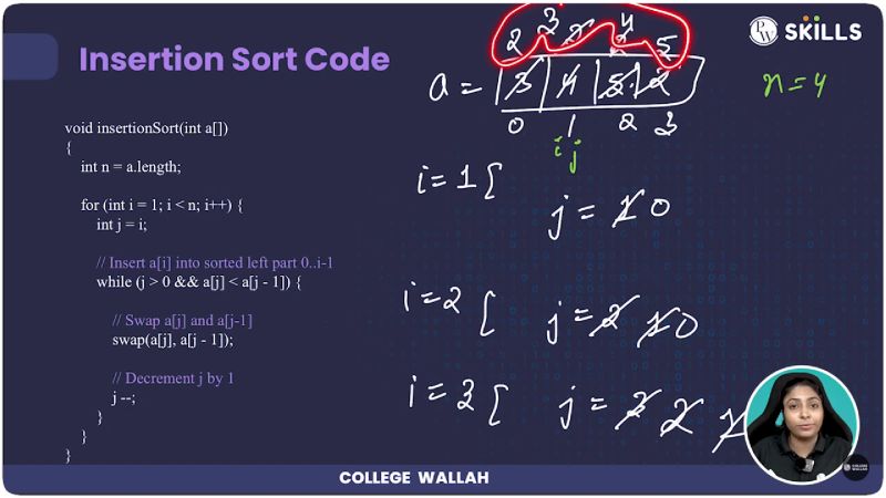 Learn about Insertion Sort in Day38 of #Java_With_DSA_And_System_Design ... Learn about Insertion Sort in Day38 of #Java_With_DSA_And_System_Design ...