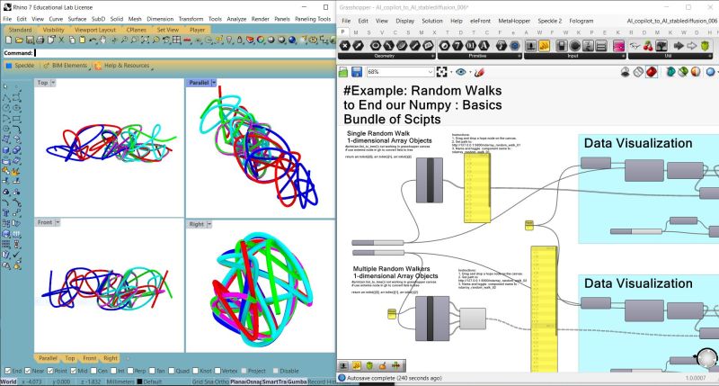 #datavisualization #pandas #numpy #grasshopper #rhino3d | Michael Wickerson #datavisualization #pandas #numpy #grasshopper #rhino3d | Michael Wickerson
