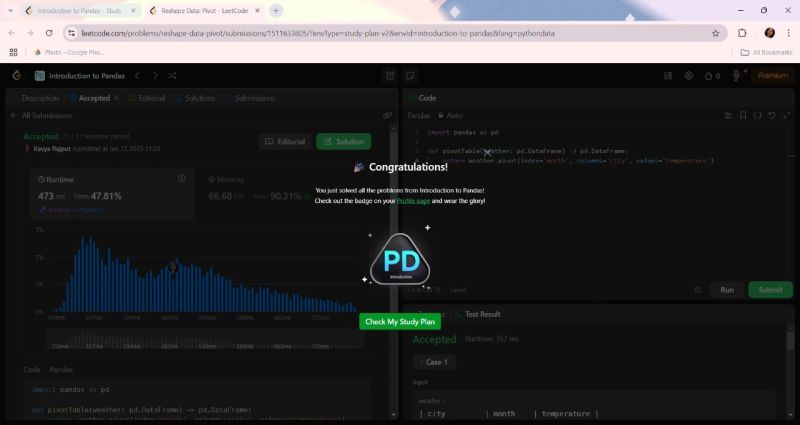 Kavya Rajput on LinkedIn: #leetcode #pythonpandas #datascience # ... Kavya Rajput on LinkedIn: #leetcode #pythonpandas #datascience # ...