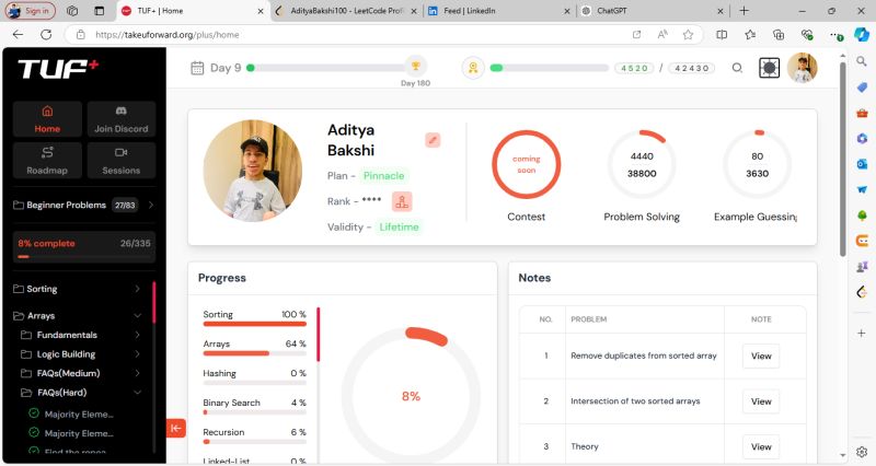 Aditya Bakshi on LinkedIn: #codechef #tuf #dsa #competitiveprogramming ... Aditya Bakshi on LinkedIn: #codechef #tuf #dsa #competitiveprogramming ...