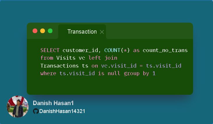 #sql #learnsql #mysql #database #leetcode | Danish Hasan #sql #learnsql #mysql #database #leetcode | Danish Hasan