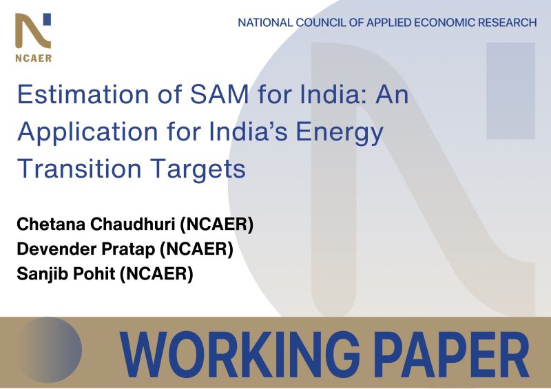 NCAER on LinkedIn: A study by NCAER faculty, Chetana Chaudhuri ... NCAER on LinkedIn: A study by NCAER faculty, Chetana Chaudhuri ...