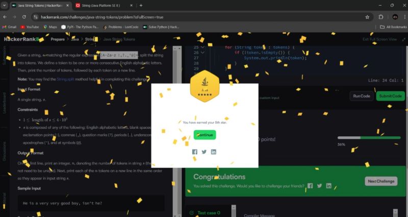 Vignesh M on LinkedIn: #java #programming #hackerrank #softwaredevelopment Vignesh M on LinkedIn: #java #programming #hackerrank #softwaredevelopment