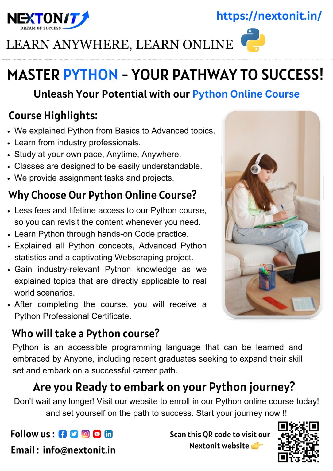 Nextonit on LinkedIn: #python #pythonprogramming #pythoncourse # ... Nextonit on LinkedIn: #python #pythonprogramming #pythoncourse # ...