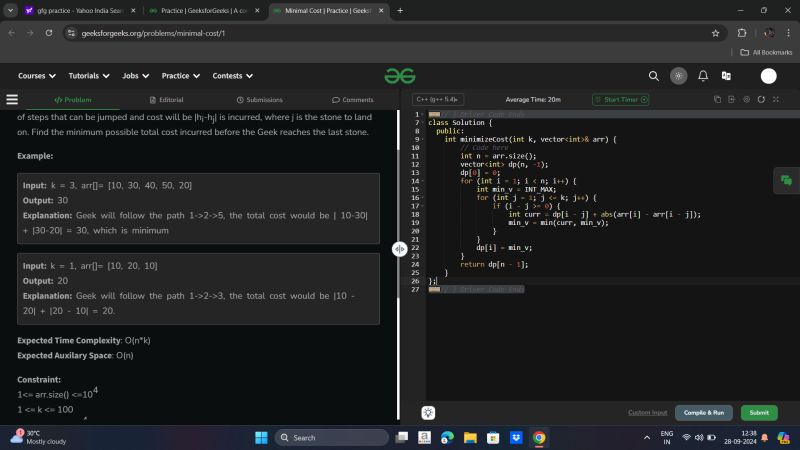 Rohit Kumar on LinkedIn: #day18 #21daycodingchallenges #potd # ... Rohit Kumar on LinkedIn: #day18 #21daycodingchallenges #potd # ...