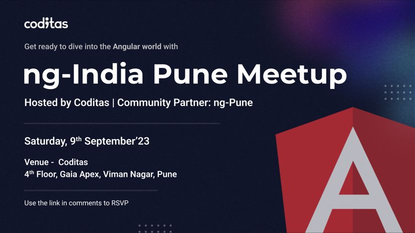 Mahesh Kshirsagar on LinkedIn: #ngindia #ngpune #angular # ... Mahesh Kshirsagar on LinkedIn: #ngindia #ngpune #angular # ...