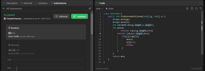Day 1 of LeetCode DSA Challenge | Deepak Kumar Chauhan posted on the ... Day 1 of LeetCode DSA Challenge | Deepak Kumar Chauhan posted on the ...