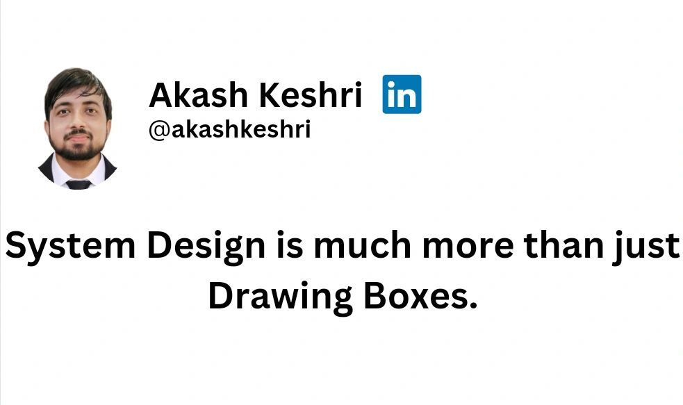 Akash Keshri on LinkedIn: #sde #programming #lld #hld #systemdesign # ... Akash Keshri on LinkedIn: #sde #programming #lld #hld #systemdesign # ...
