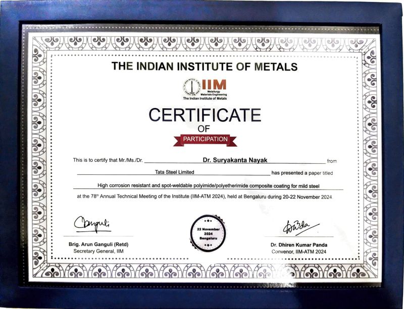 Dr Suryakanta Nayak on LinkedIn: #tatasteel #iimatm2024 #conference # ... Dr Suryakanta Nayak on LinkedIn: #tatasteel #iimatm2024 #conference # ...