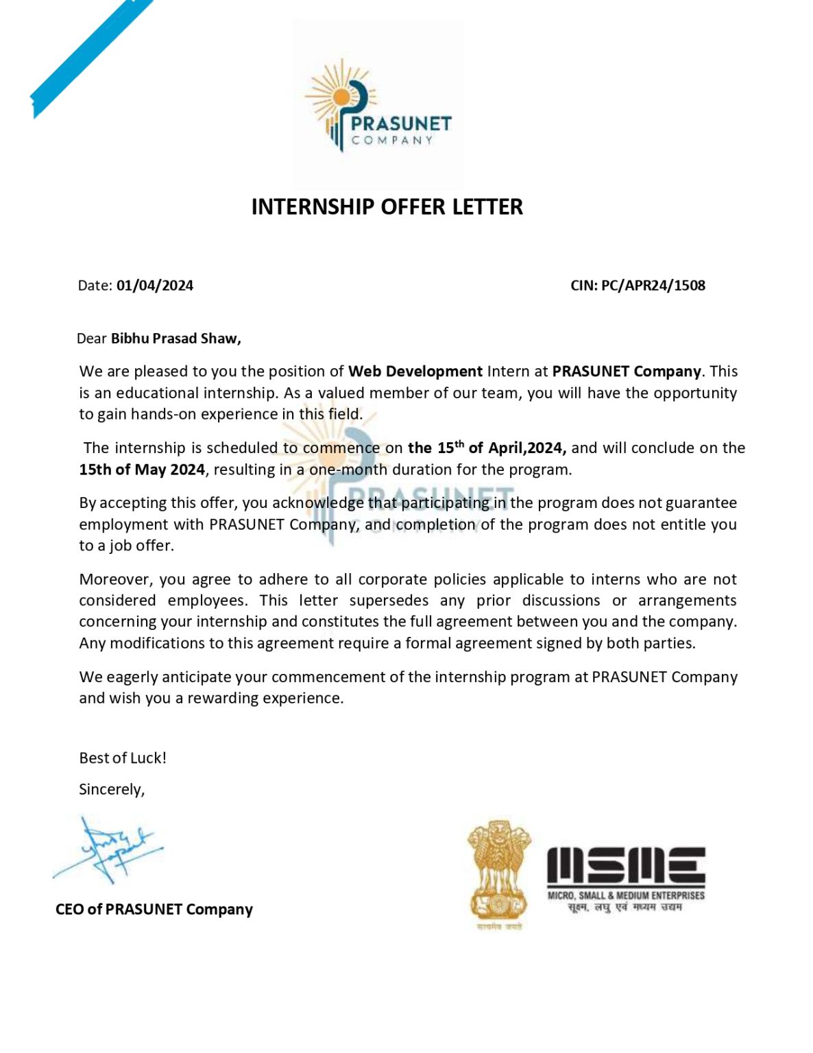 #internship #webdevelopment | Bibhu Prasad Shaw #internship #webdevelopment | Bibhu Prasad Shaw