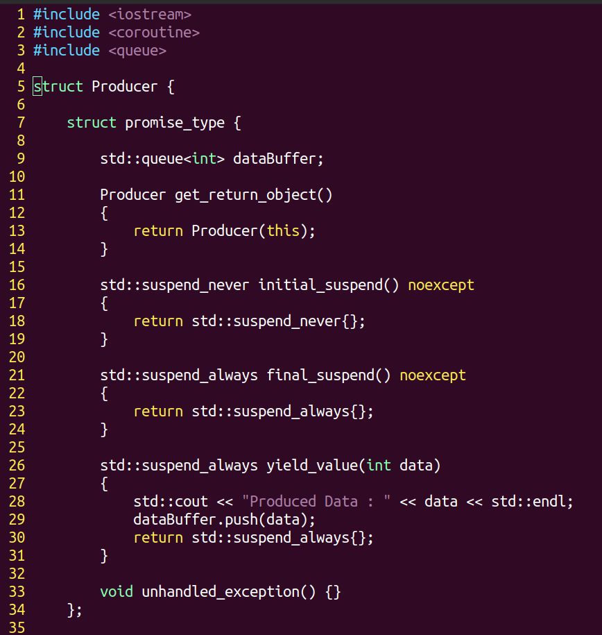 Vamsi C. on LinkedIn: #cplusplus #coroutines #cppprogramming #learning Vamsi C. on LinkedIn: #cplusplus #coroutines #cppprogramming #learning