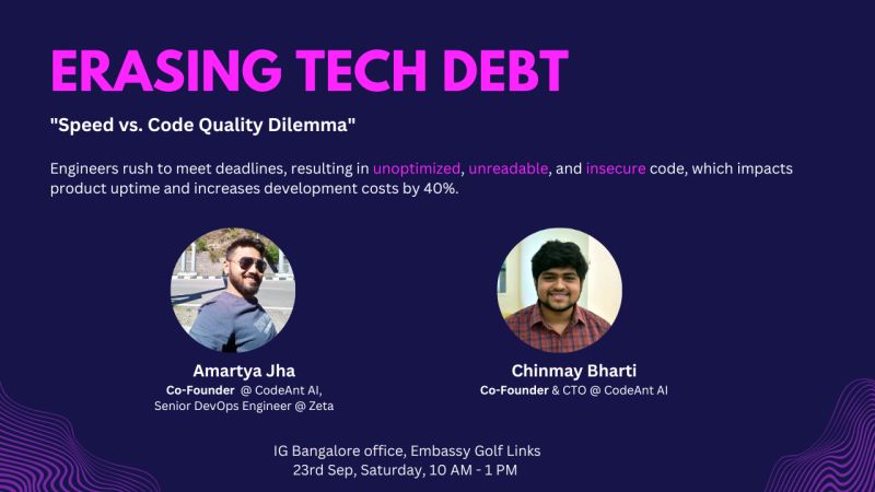 IG Group's SRE Meetup on AI for code quality | Amartya Jha posted on ... IG Group's SRE Meetup on AI for code quality | Amartya Jha posted on ...