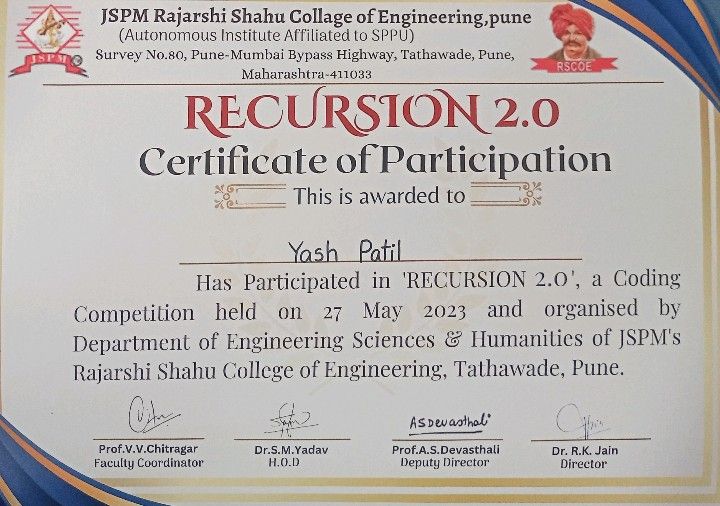 yash Patil posted on LinkedIn yash Patil posted on LinkedIn