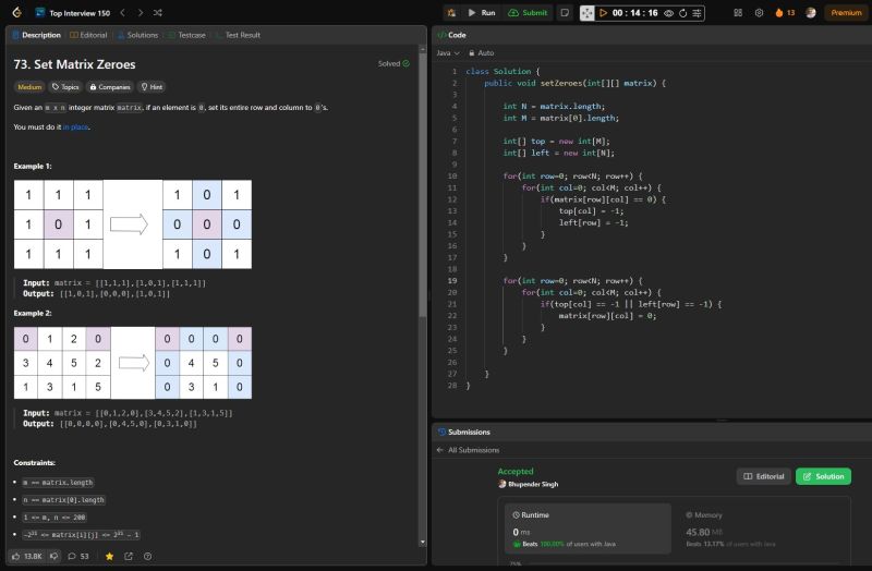 Bhupender Singh on LinkedIn: #150daysofcodechallenge #leetcode # ... Bhupender Singh on LinkedIn: #150daysofcodechallenge #leetcode # ...
