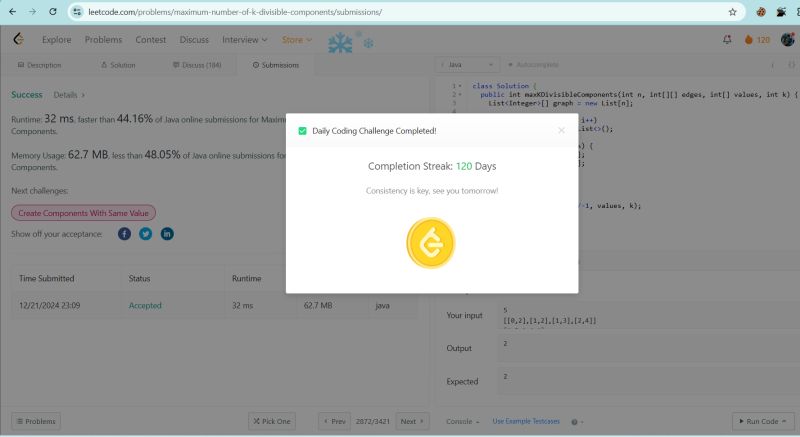 Mandakani Mishra on LinkedIn: #leetcode #120daysstreak #codingjourney # ... Mandakani Mishra on LinkedIn: #leetcode #120daysstreak #codingjourney # ...