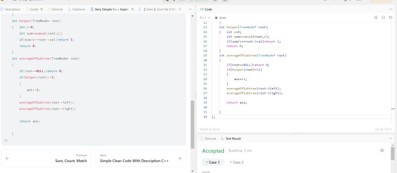 Athish A S on LinkedIn: #day3 #100daysofcodingchallenge #leetcode Athish A S on LinkedIn: #day3 #100daysofcodingchallenge #leetcode