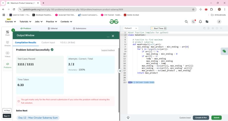 JEEVA E I on LinkedIn: #gfg160 #geekstreak2024 #dsa #160daysofcode JEEVA E I on LinkedIn: #gfg160 #geekstreak2024 #dsa #160daysofcode