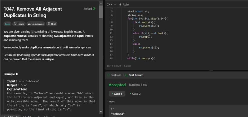 Devansh Arora on LinkedIn: #51daysofcode #leetcode #stacks # ... Devansh Arora on LinkedIn: #51daysofcode #leetcode #stacks # ...