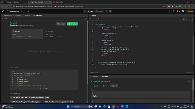 Completed LeetCode30Day Challenge | Aditya Boddu posted on the topic ... Completed LeetCode30Day Challenge | Aditya Boddu posted on the topic ...