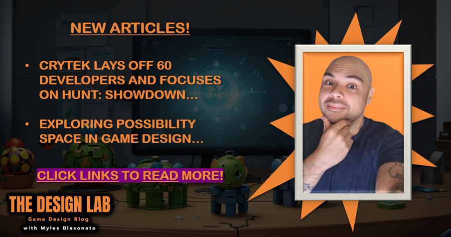 #gamedesign #gamedev #indiegamedev #crytek | Myles Blasonato #gamedesign #gamedev #indiegamedev #crytek | Myles Blasonato