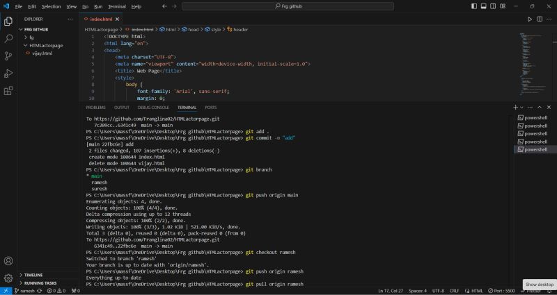 Franglin A on LinkedIn: #github #webdevelopment #git #versioncontrol # ... Franglin A on LinkedIn: #github #webdevelopment #git #versioncontrol # ...