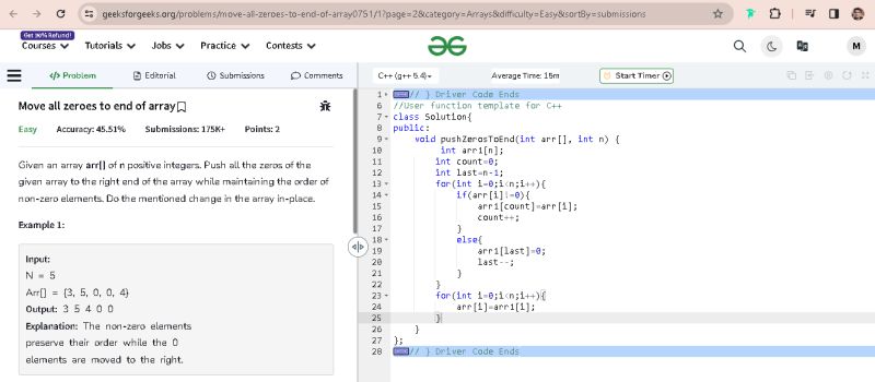 Mayank Prasher on LinkedIn: #100daysofcode #codingpractice #dsa # ... Mayank Prasher on LinkedIn: #100daysofcode #codingpractice #dsa # ...
