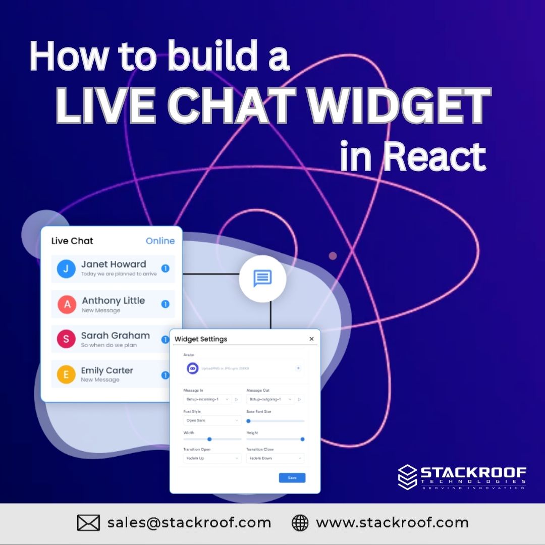 How to create a live chat widget in React | StackRoof Technologies ... How to create a live chat widget in React | StackRoof Technologies ...