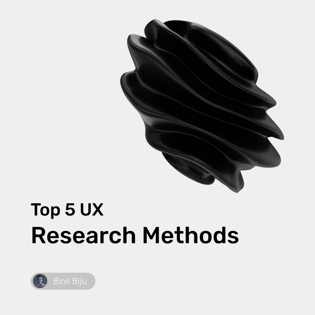 🎯 Top 5 UX Research Methods Every Designer Should Use Great design isn ... 🎯 Top 5 UX Research Methods Every Designer Should Use Great design isn ...