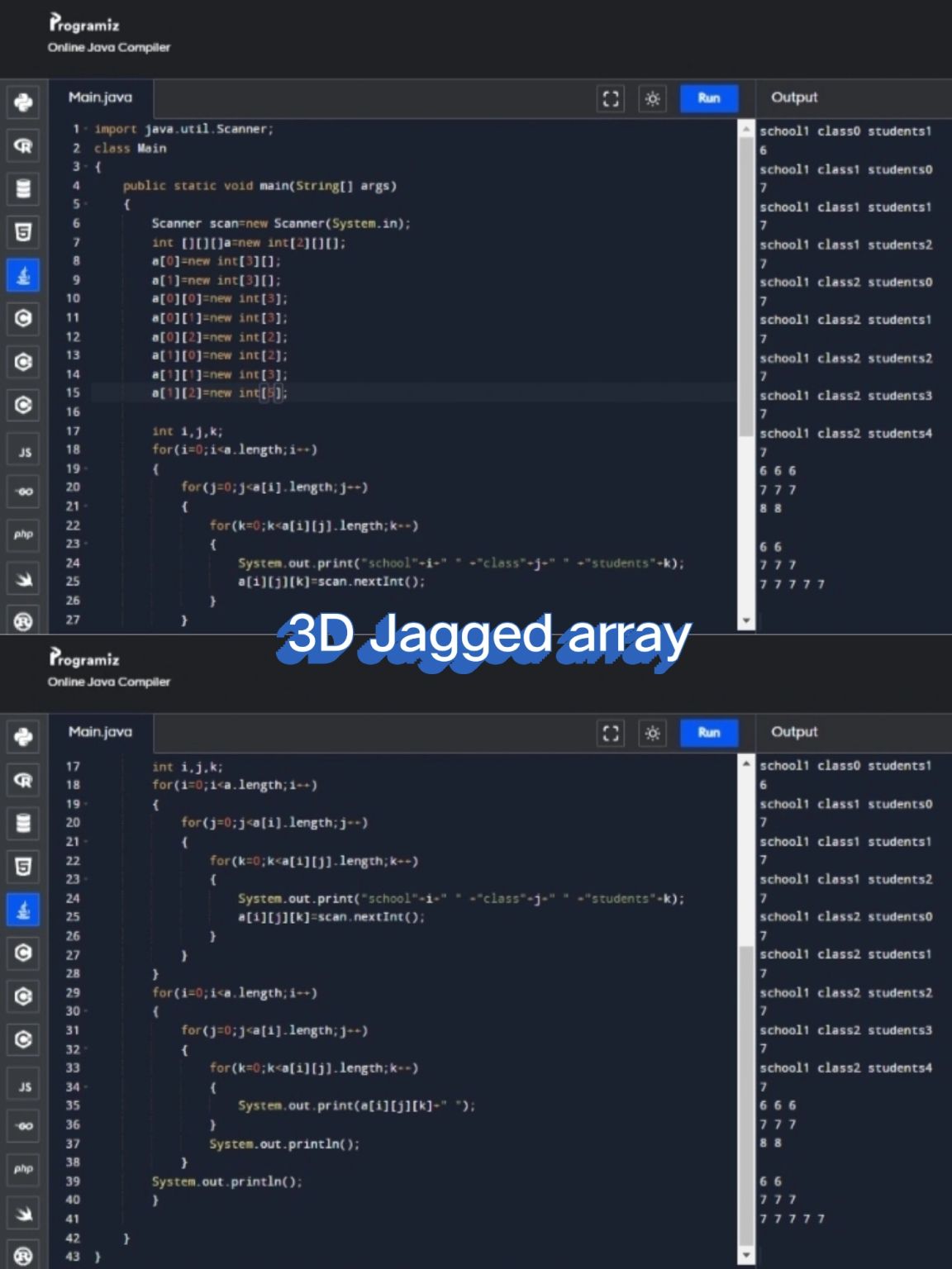 Jai Saratha Baskaran on LinkedIn: #tapacademy #array #java #javaprogramming Jai Saratha Baskaran on LinkedIn: #tapacademy #array #java #javaprogramming