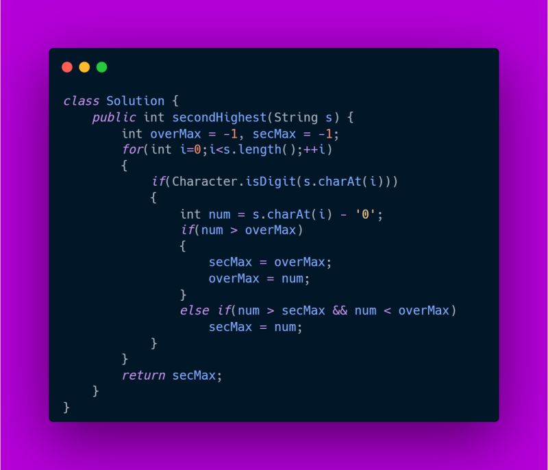 Dhamodharan S P on LinkedIn: #leetcode #coding #java Dhamodharan S P on LinkedIn: #leetcode #coding #java