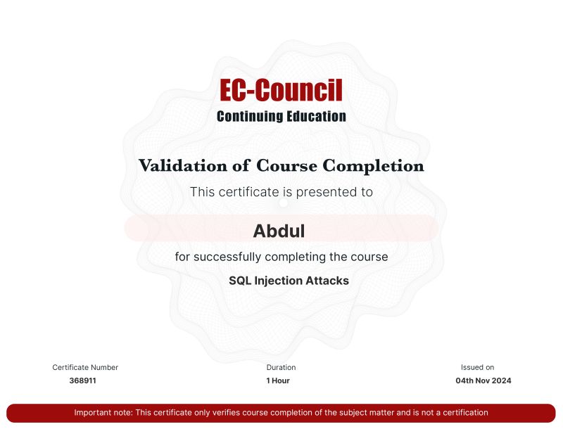 Abdul Mannan on LinkedIn: #cybersecurity #sqlinjection # ... Abdul Mannan on LinkedIn: #cybersecurity #sqlinjection # ...