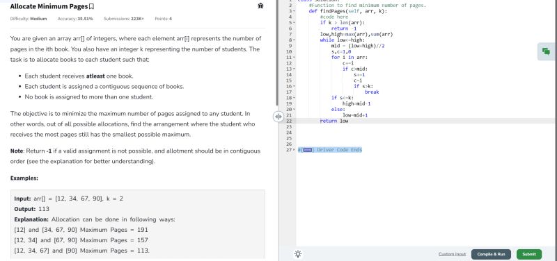 #gfg160 #geeksforgeeks #problemsolving #160daysofcode | SHAIK MOHAMMAD SAMI #gfg160 #geeksforgeeks #problemsolving #160daysofcode | SHAIK MOHAMMAD SAMI