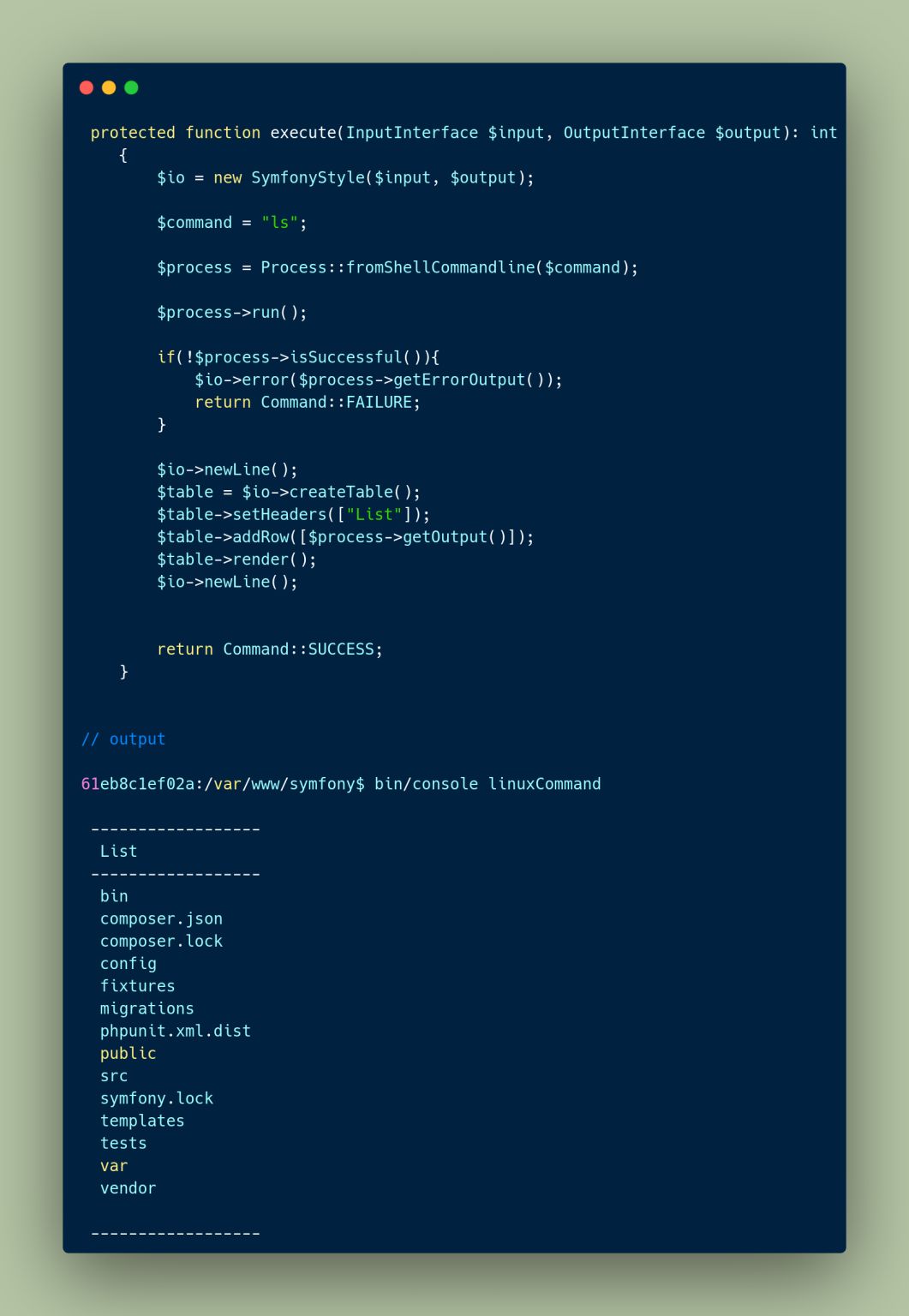 rahul chavan on LinkedIn: #php #symfony #console #phpdeveloper rahul chavan on LinkedIn: #php #symfony #console #phpdeveloper