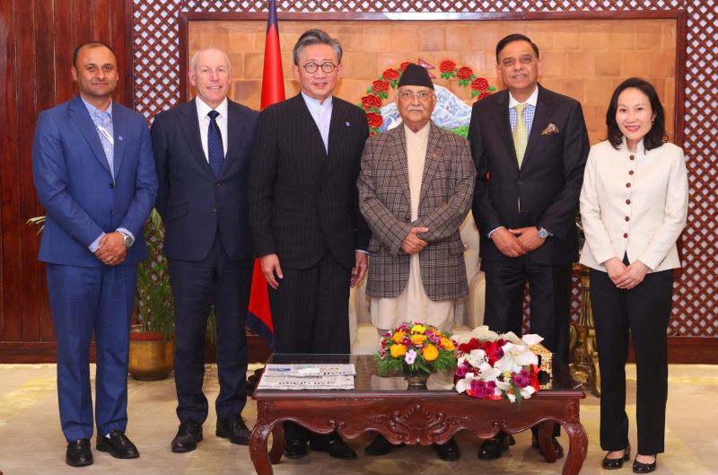 Heartfelt thanks, to Honourable Prime Minister of Nepal Mr. KP Sharma ... Heartfelt thanks, to Honourable Prime Minister of Nepal Mr. KP Sharma ...
