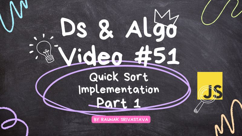 Raunak Srivastava on LinkedIn: 🚀 Mastering Quick Sort: Part 1 ... Raunak Srivastava on LinkedIn: 🚀 Mastering Quick Sort: Part 1 ...