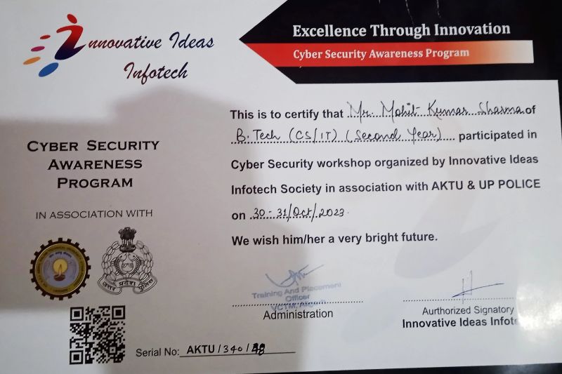 I am thrilled to Announced that i have successfully completed Cyber ... I am thrilled to Announced that i have successfully completed Cyber ...