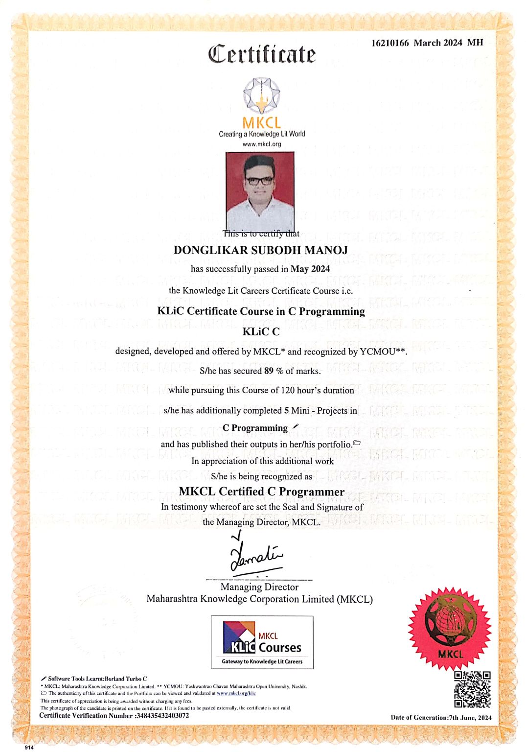 Subodh Donglikar on LinkedIn: #cprogramming #mkcl #techskills # ... Subodh Donglikar on LinkedIn: #cprogramming #mkcl #techskills # ...