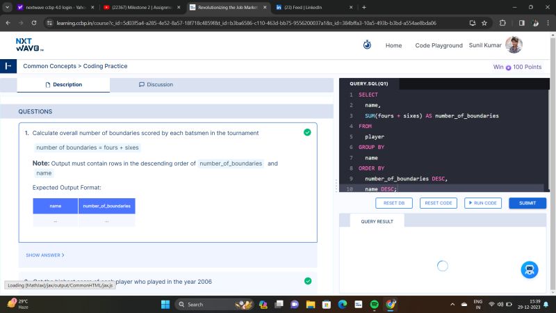 Sunil Kumar Kundrapu on LinkedIn: #sql #day #ccbp #rahulattulurisir # ... Sunil Kumar Kundrapu on LinkedIn: #sql #day #ccbp #rahulattulurisir # ...