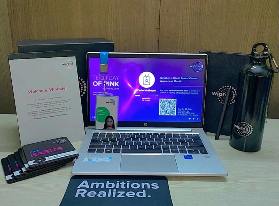 Tiasha Mukherjee on LinkedIn: Wipro welcome kit. Tiasha Mukherjee on LinkedIn: Wipro welcome kit.