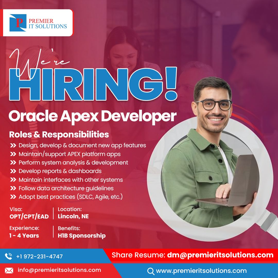 Premier IT Solutions on LinkedIn: #oracleapex #oracleapexdeveloper # ... Premier IT Solutions on LinkedIn: #oracleapex #oracleapexdeveloper # ...