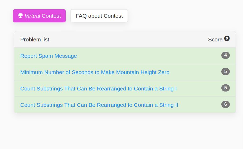 Vinit Tekwani on LinkedIn: #leetcode #contest #dsa #competitive # ... Vinit Tekwani on LinkedIn: #leetcode #contest #dsa #competitive # ...