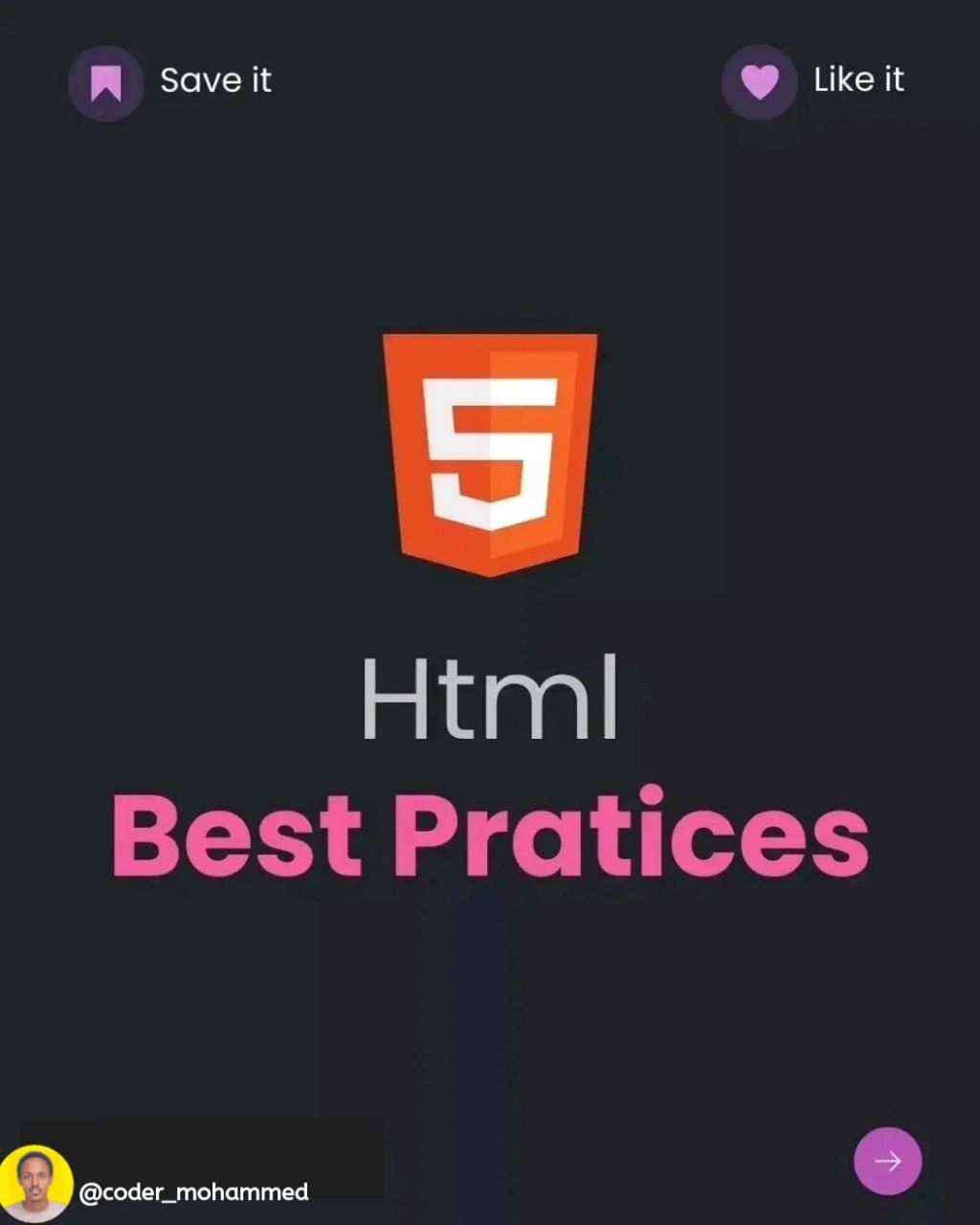 Mohammed Husen on LinkedIn: bast html practices for beginners. Mohammed Husen on LinkedIn: bast html practices for beginners.