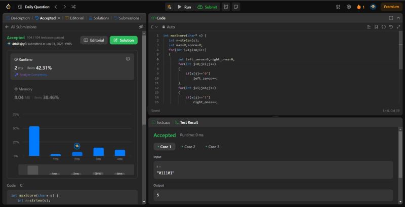 Dhinesh Ramesh on LinkedIn: #cprogramming #leetcode #365daychallenge Dhinesh Ramesh on LinkedIn: #cprogramming #leetcode #365daychallenge